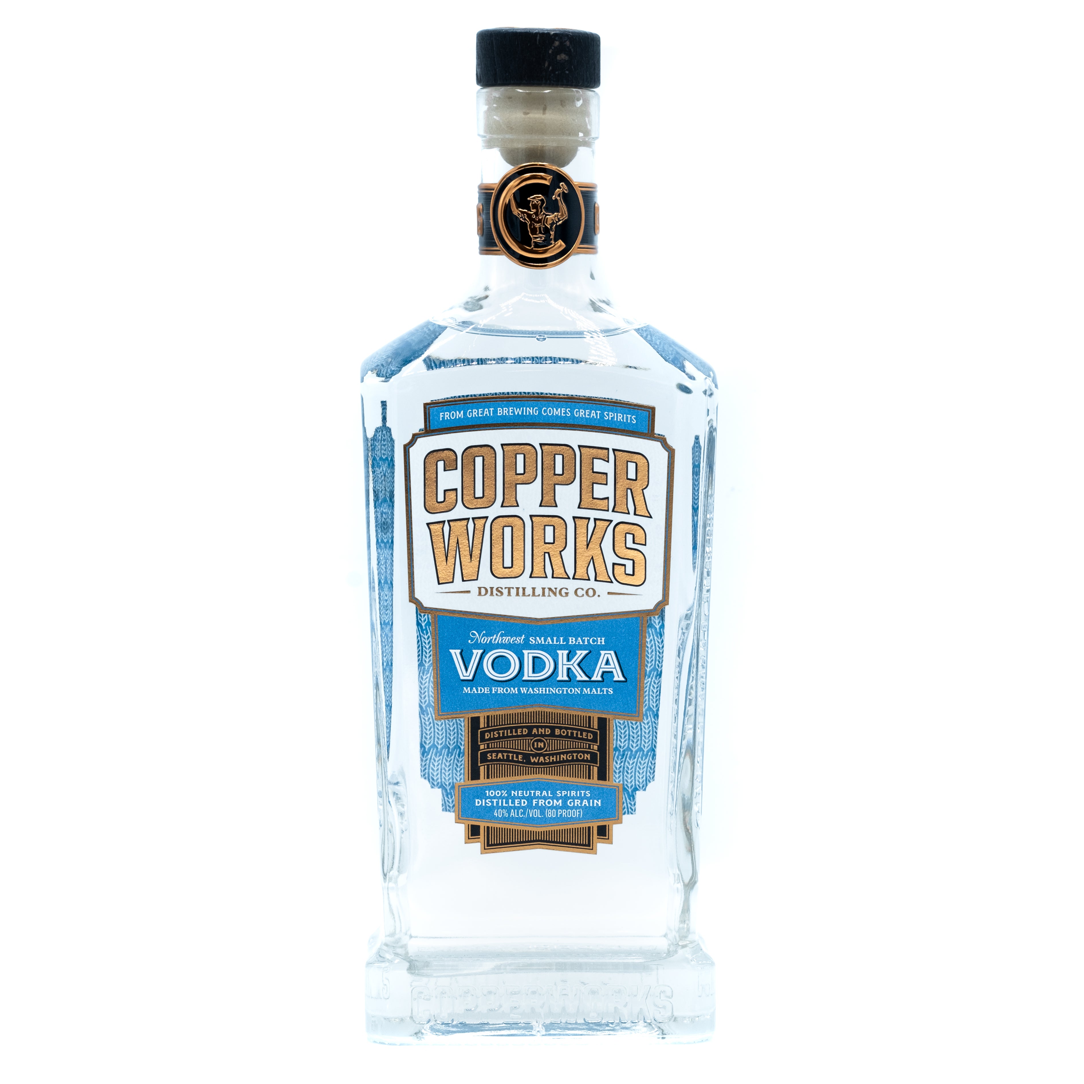 Copperworks Vodka (700 ml) | Copperworks Distilling Co.